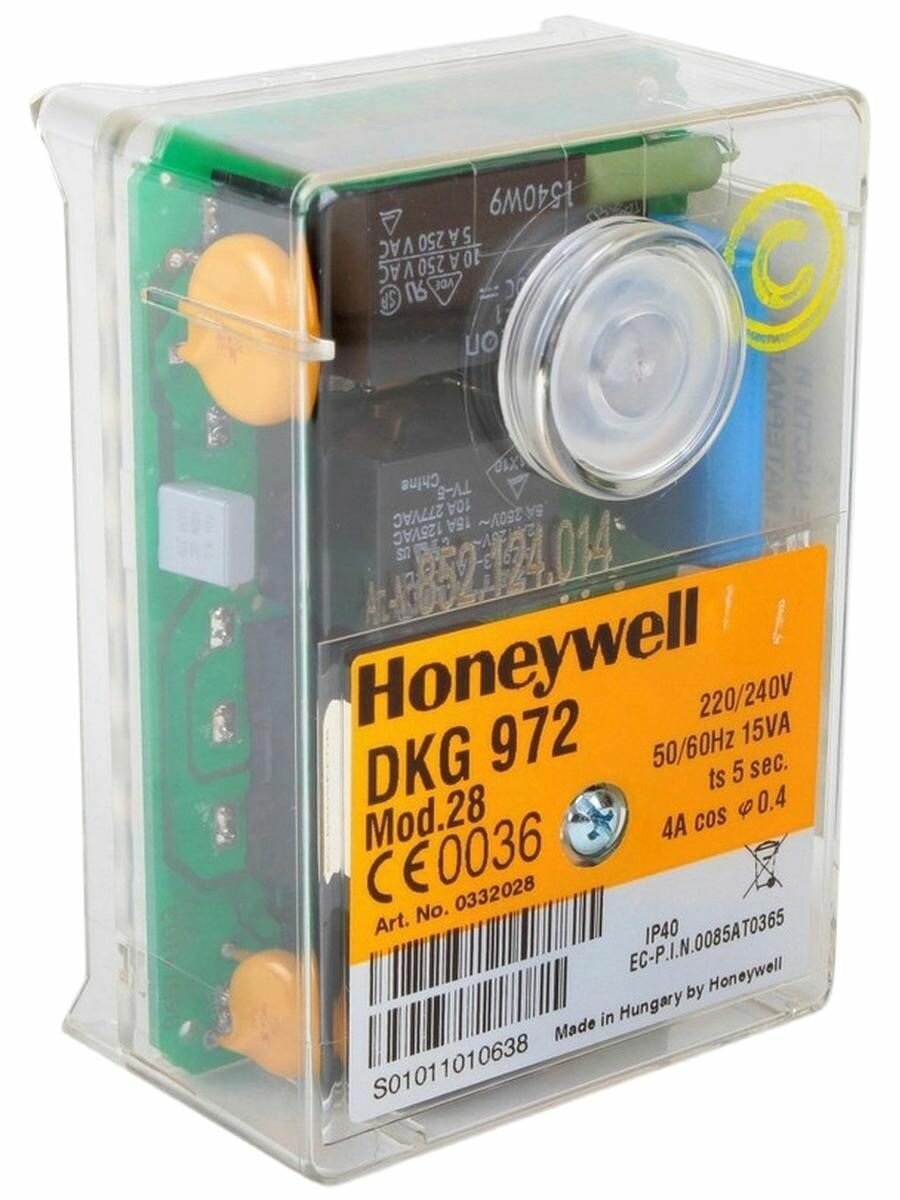 Блок управления горением Honeywell DKG972 mod.28, 0332028