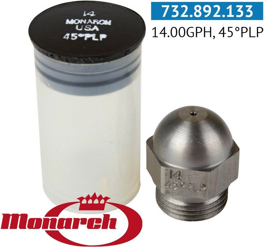 Топливная форсунка Monarch 14.00GPH,45PLP