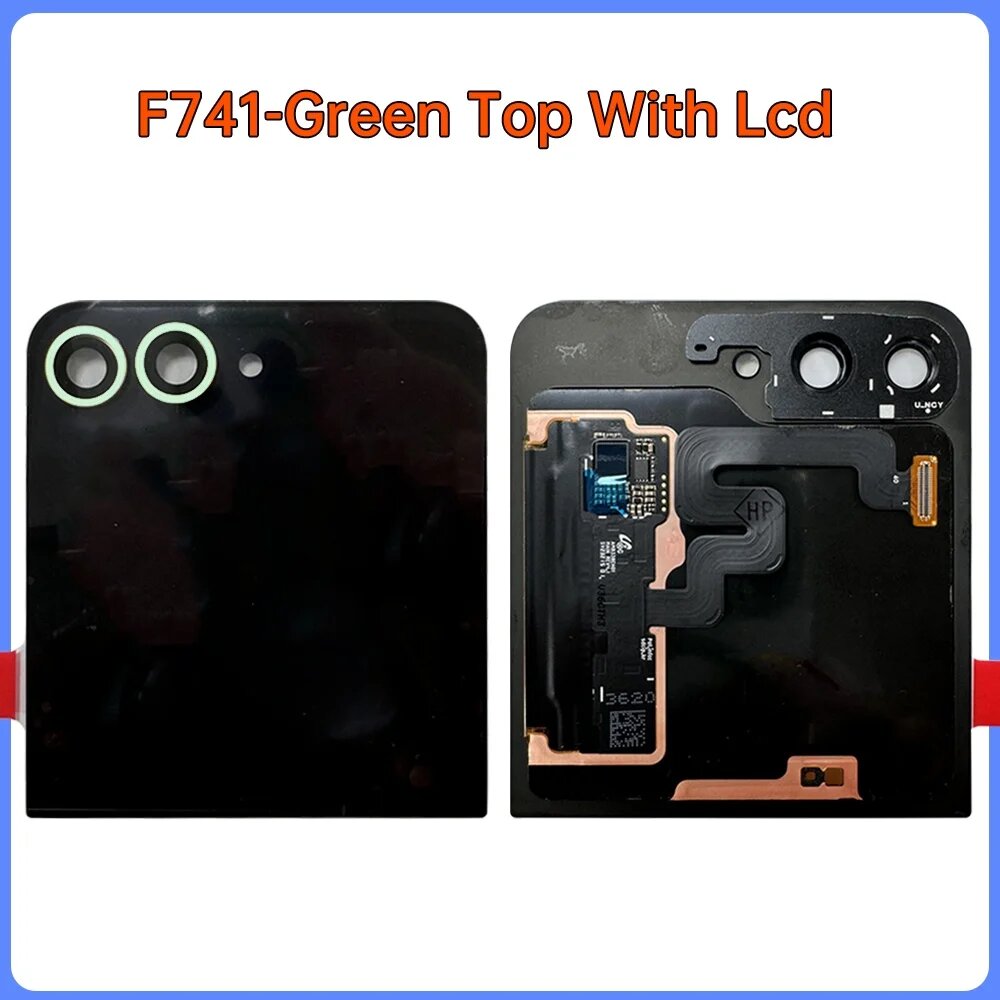 Samsung Z Flip 6 F741 - Верхняя часть с LCD, Зеленый