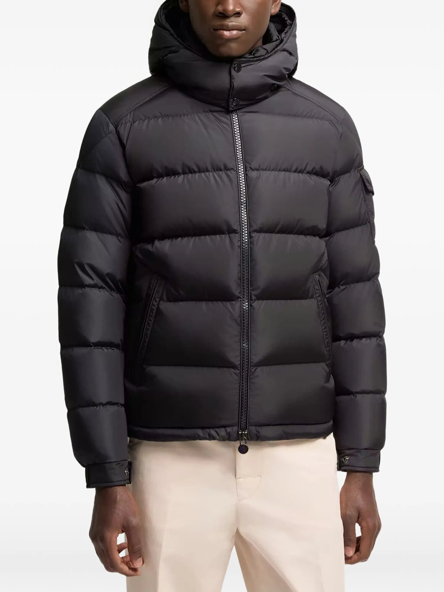 Куртка Moncler Maya, размер 48, black — фото 1