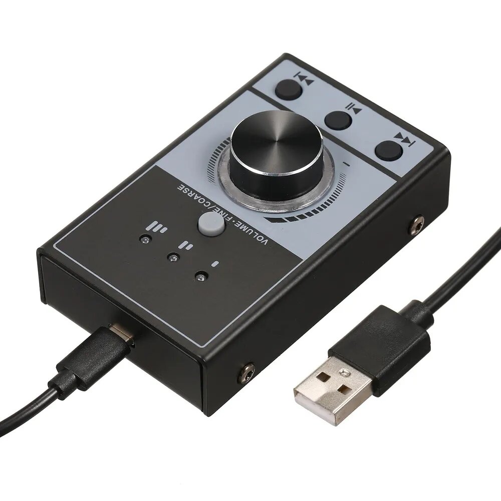 Мультимедийный USB-контроллер громкости компьютера Мультимедийный USB-контроллер