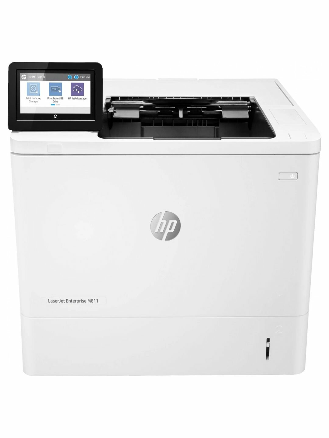 Принтер лазерный HP LaserJet Enterprise M611dn, A4, ч/б печать, 1200dpi, белый (7PS84A)