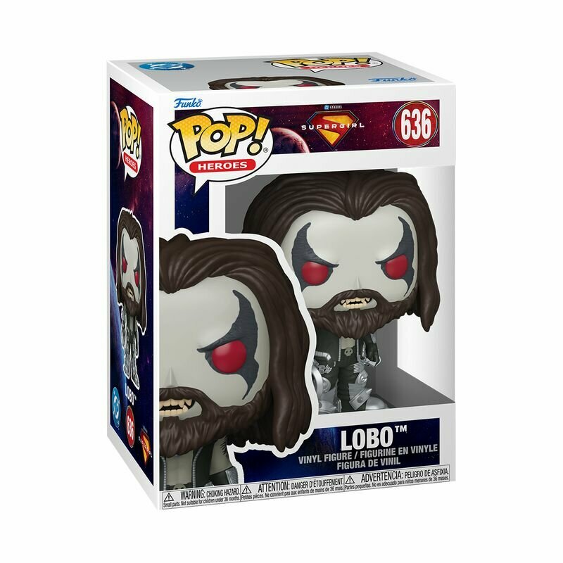 Фигурки Funko Pop Heroes Supergirl - Коллекционная фигурка Lobo/Лобо - Фанко 636