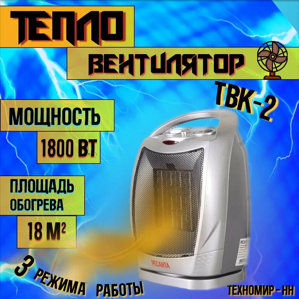 Тепловентилятор ТВК-2 Ресанта