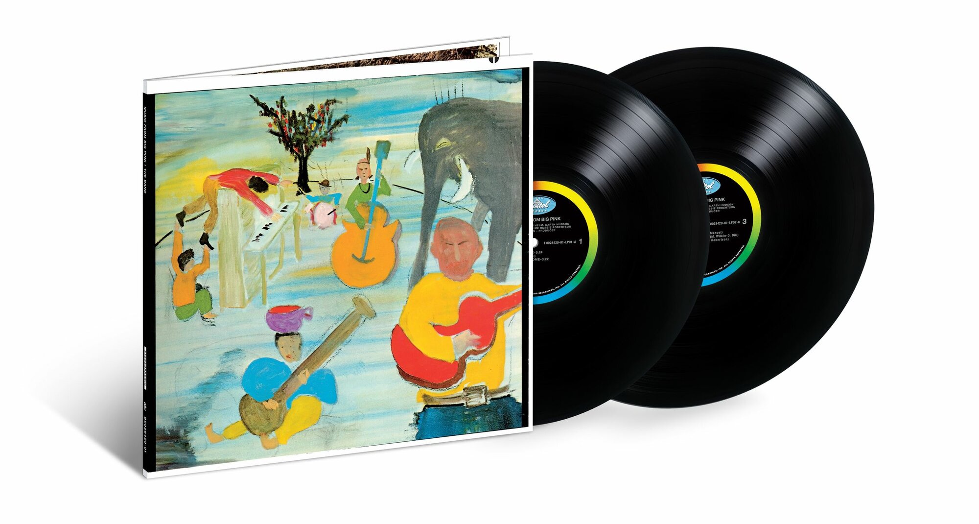 Виниловая пластинка The Band - Music From Big Pink - deluxe (2LP) 2018, Gatefold, Deluxe Edition