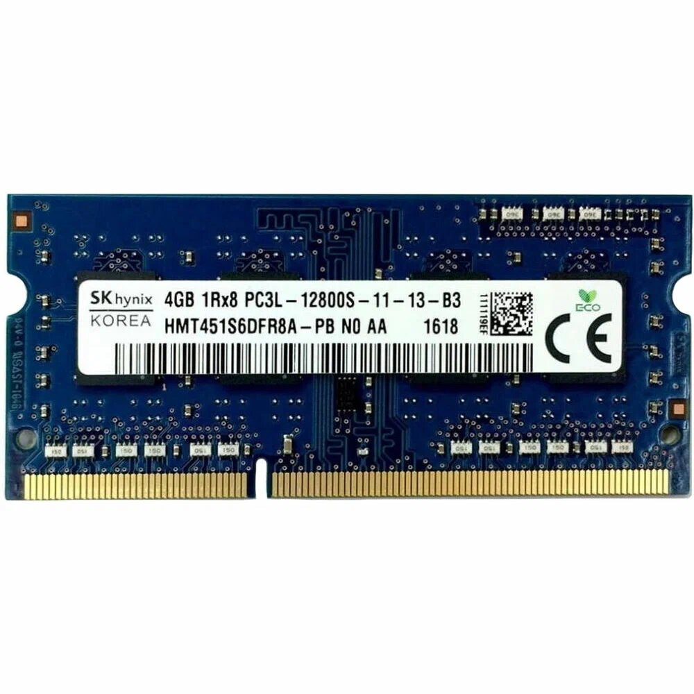 Оперативная память DDR3 1600 4GB Hynix / CL11 HMT451S6DFR8A-PB