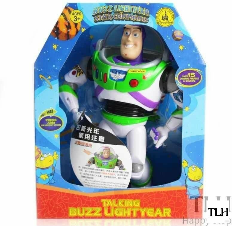 (новинка) 30 см История игрушек 4 (Toy Story 4) Buzz Lightyear Базз Лайтер со светом и звуком 30-сантиметровая фигурка светозвуковая игрушка