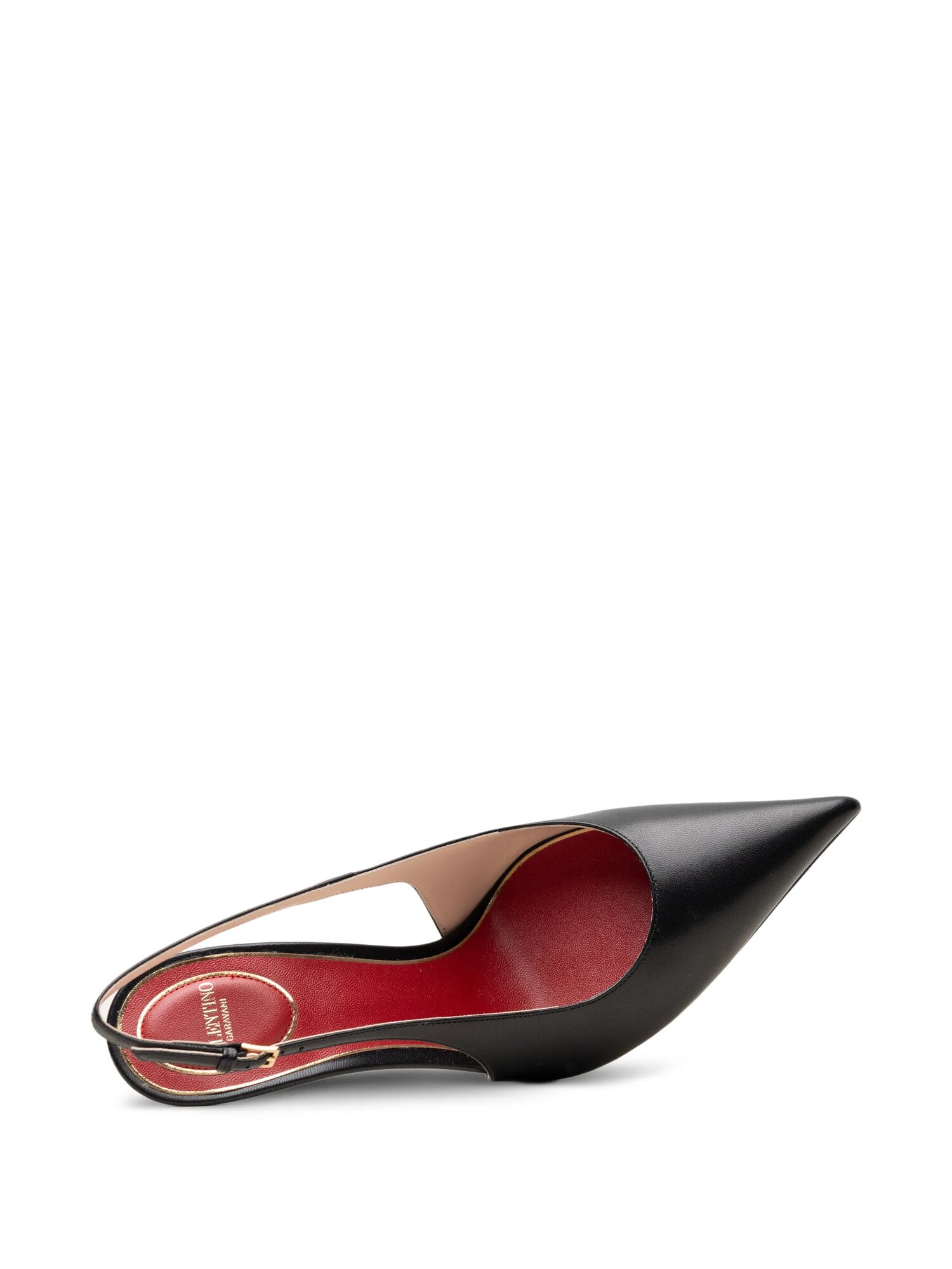 Туфли Valentino Pointed-toe pumps, размер 36,5, черный — фото 1