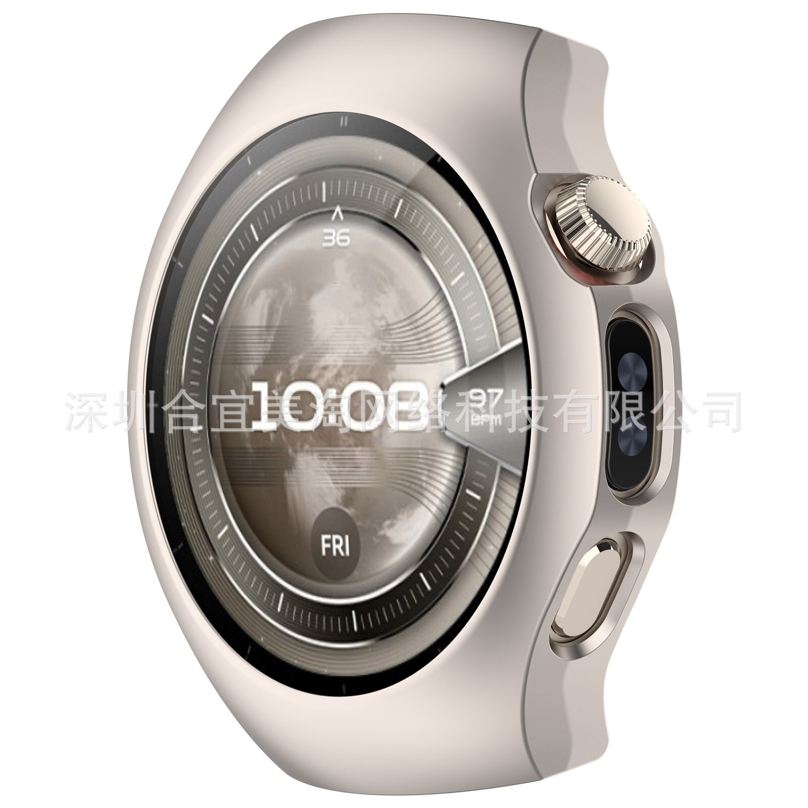 Мягкий силиконовый полный чехол для Huawei Watch5 42 мм с решетчатым дизайном, защитный чехол звездного цвета - прочный