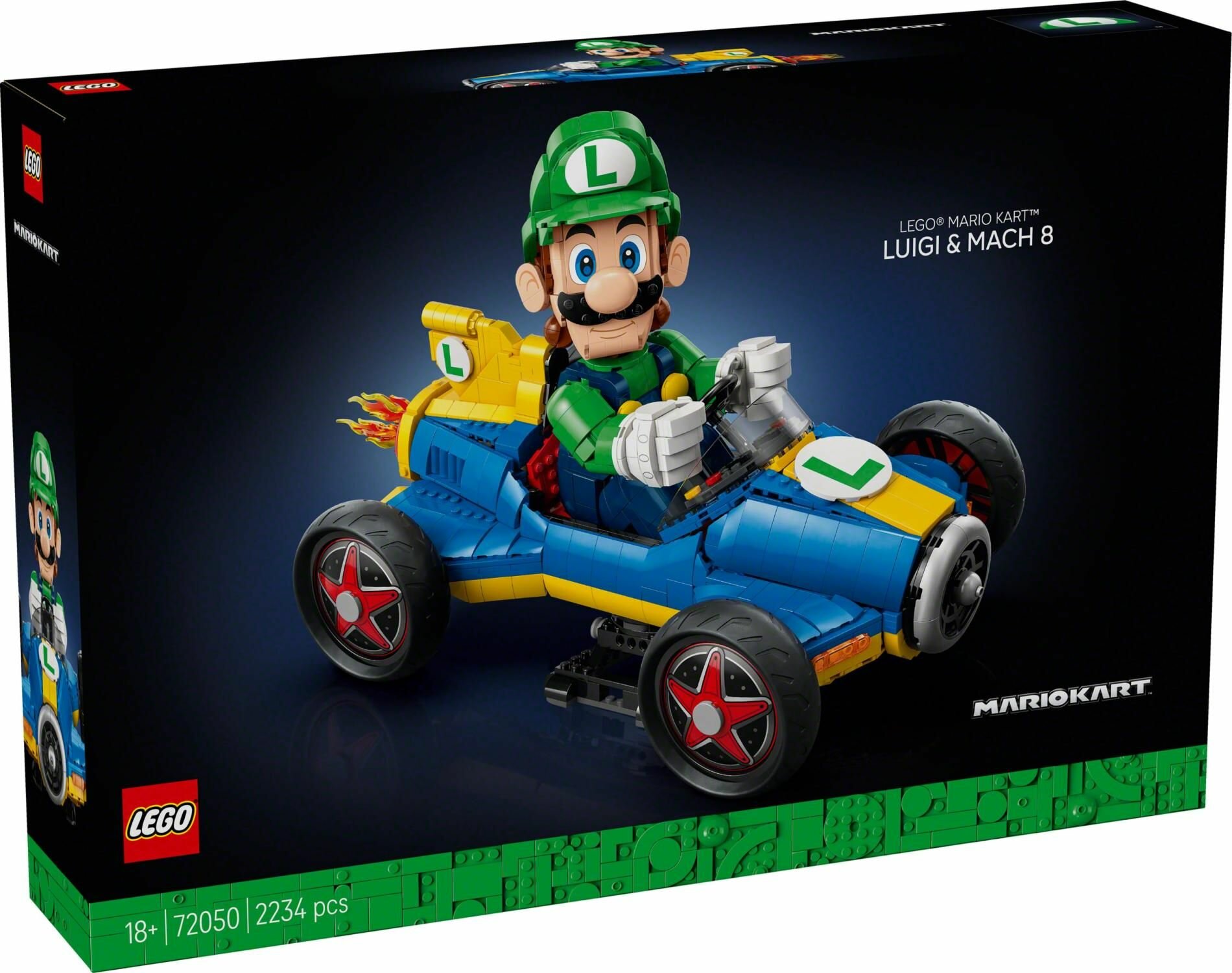 Конструктор LEGO Super Mario 72050 Kart Луиджи и Mach 8