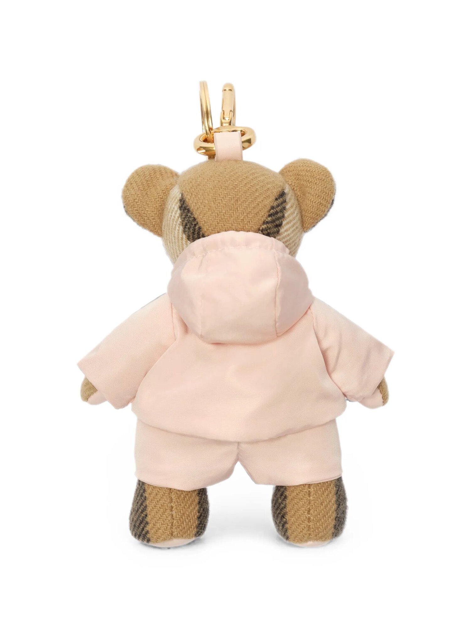 Сумка BURBERRY Thomas Bear bag charm, розовый — фото 1