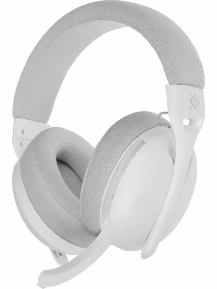 Беспроводная гарнитура Defender Triple, BT/2,4G, накладные, с микрофоном, белая