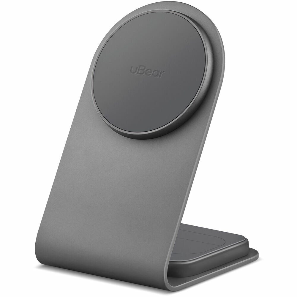 Беспроводная зарядная панель 2 в 1 Для IPhone, Airpods uBear Stellar Dual 20W Grey