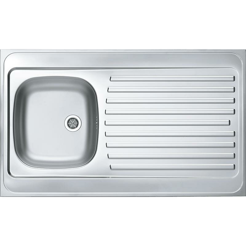 Мойка для кухни Alveus 100х60 1108745 сталь, 1 чаша, нержавеющая сталь