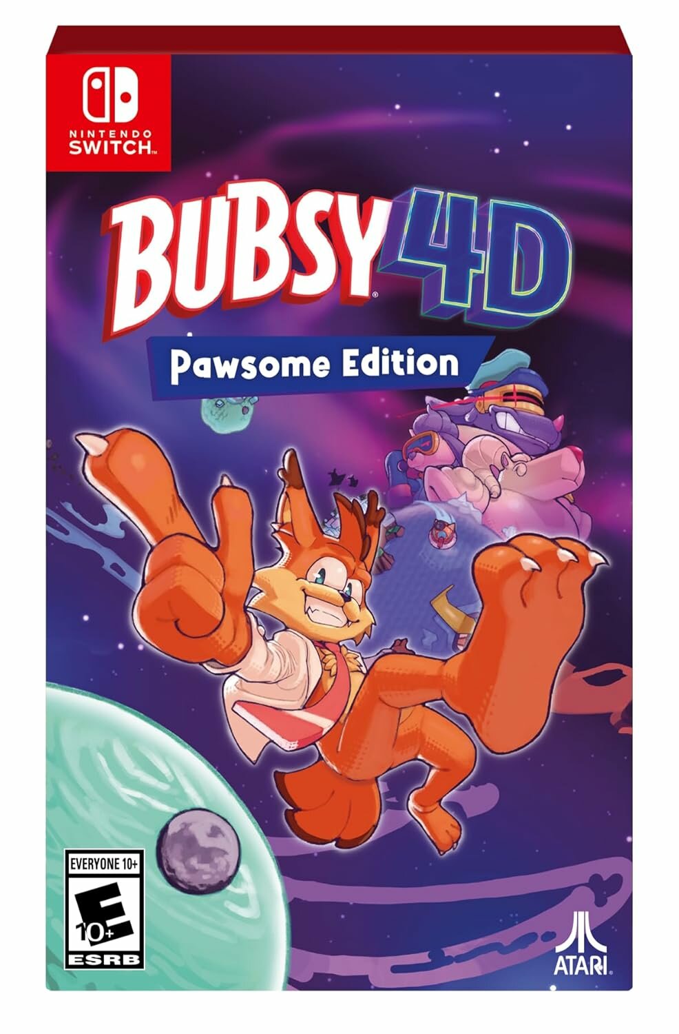 Bubsy 4D - Pawsome Edition для Nintendo Switch