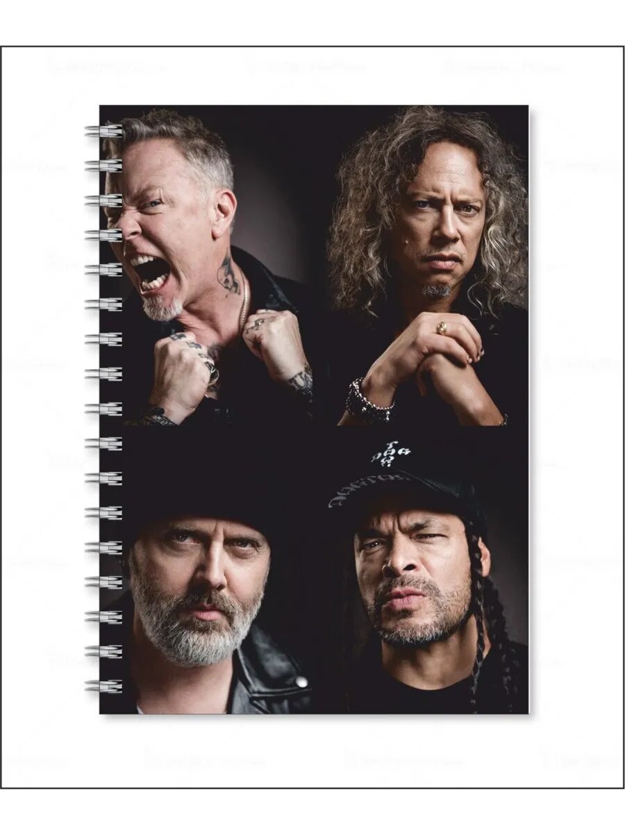 Тетрадь Metallica - Металлика