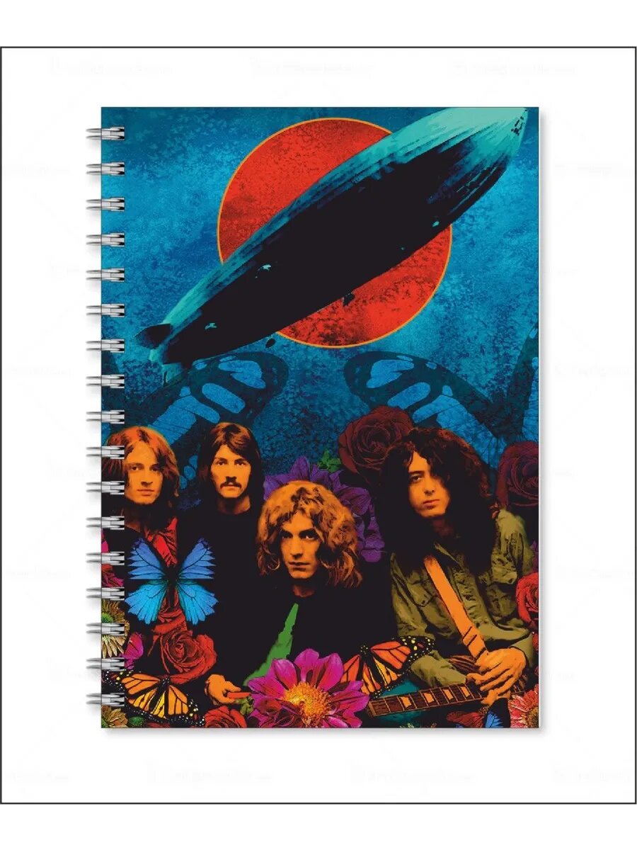 Тетрадь Led Zeppelin - Лед Зеппелин
