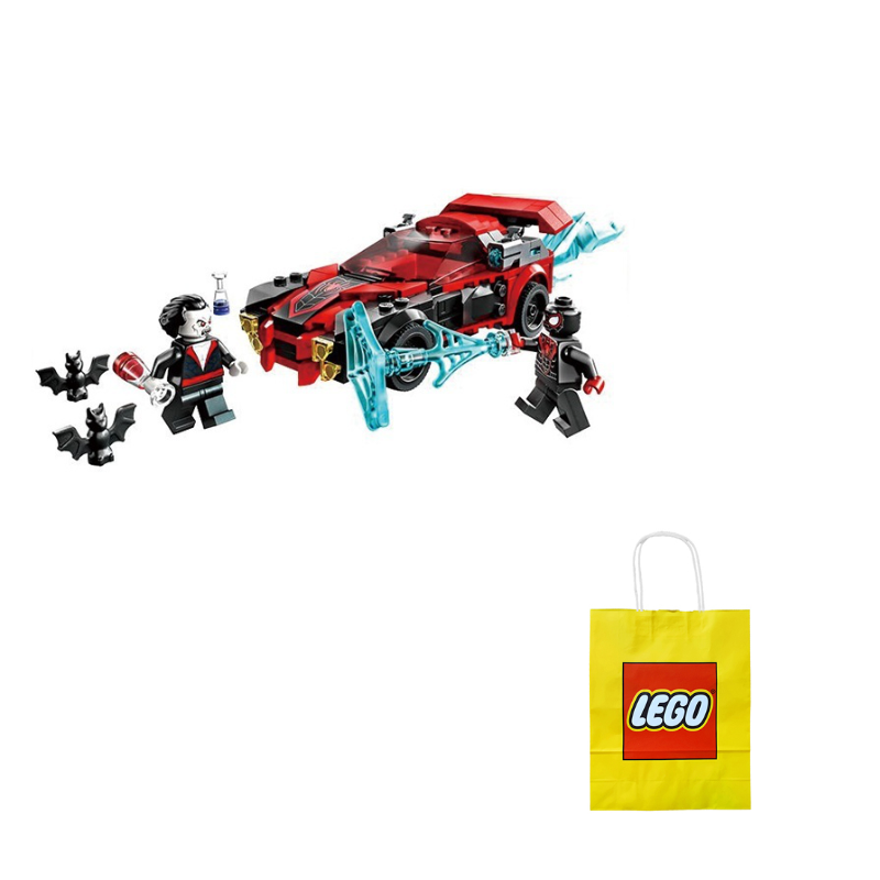 Конструктор LEGO Miles Morales Vs. Mobius 76244