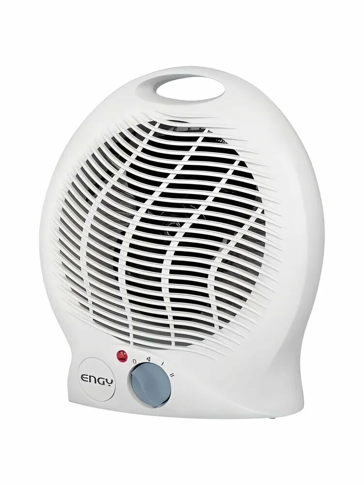 Тепловентилятор ENGY EN-514X, спиральный, настольный, 2000 Вт, 2 режима, белый