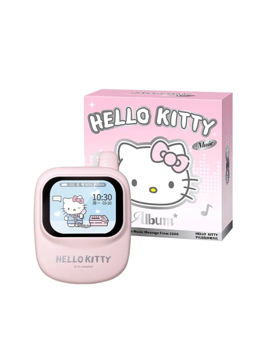 Макетубу Hello Kitty Умные Сенсорные Bluetooth Наушники