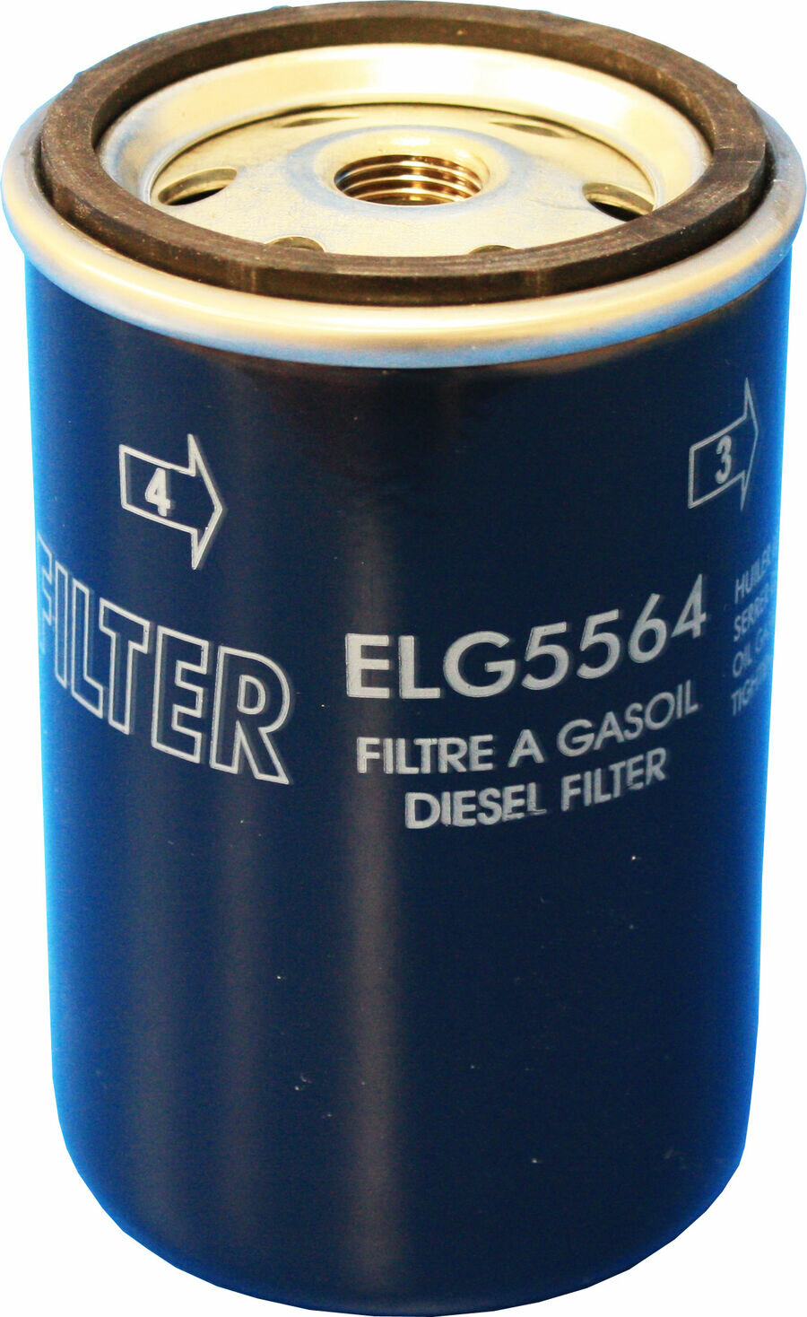 Фильтр Топливный Renault Laguna/Volvo S40/Mitsubishi Carisma 1.9-2.2Td 94-01 (MECAFILTER ELG5564)