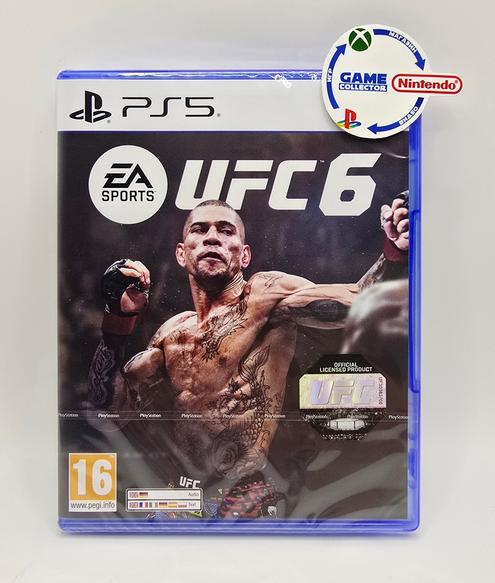 Игра EA Sports UFC 6 для Sony PlayStation 5 на диске на английском языке.