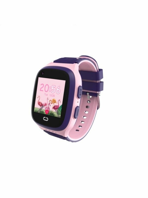 Детские часы LT31E, 4G, GPS, SOS, экран 240х240, силиконовые, черные