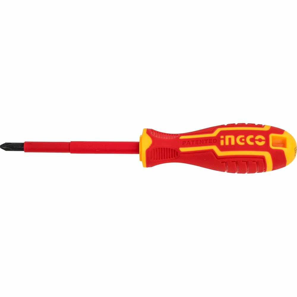 Диэлектрическая крестовая отвертка INGCO PH2x100 мм HISD81PH2100