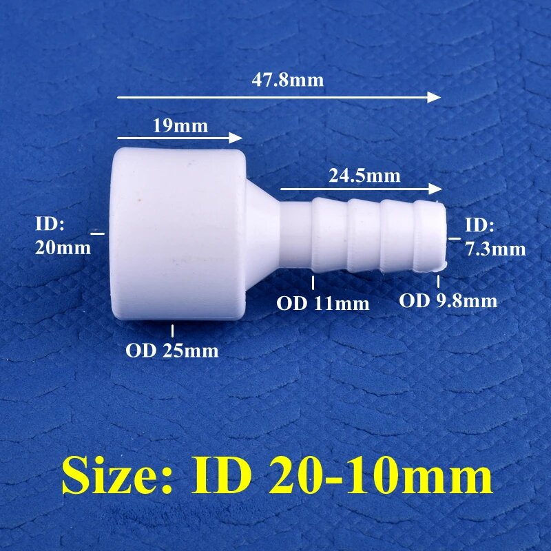 SgooHan ПВХ соединители ID 20-10mm 50 Pieces