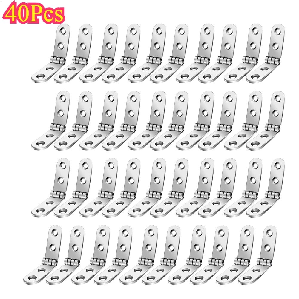Мебельные петли складные 180°, набор из 2 штук 40pcs