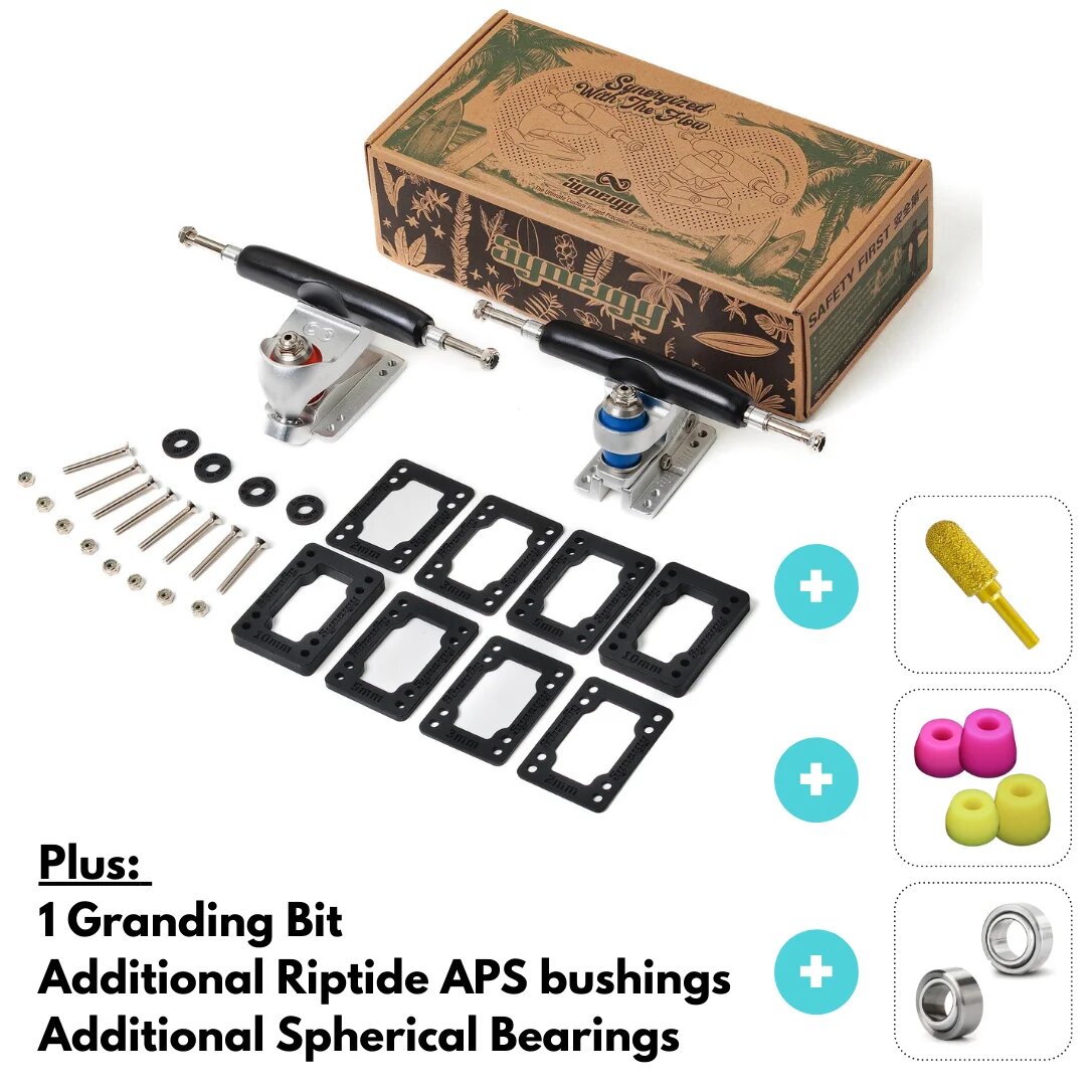 Synergy Surfskate Trucks 6061-T6 plus GB Bush and SB