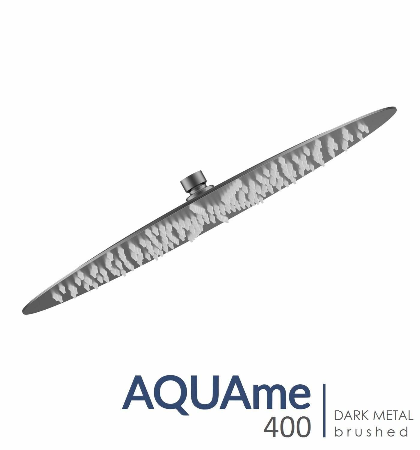 Тропический душ лейка AQUAme 400 темный металл AQM8606GM