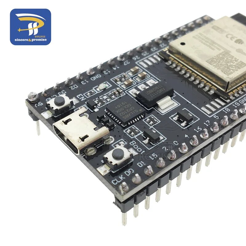 ESP32-DevKitC плата sincere&promise ESP32-WROOM-32U — фото 1