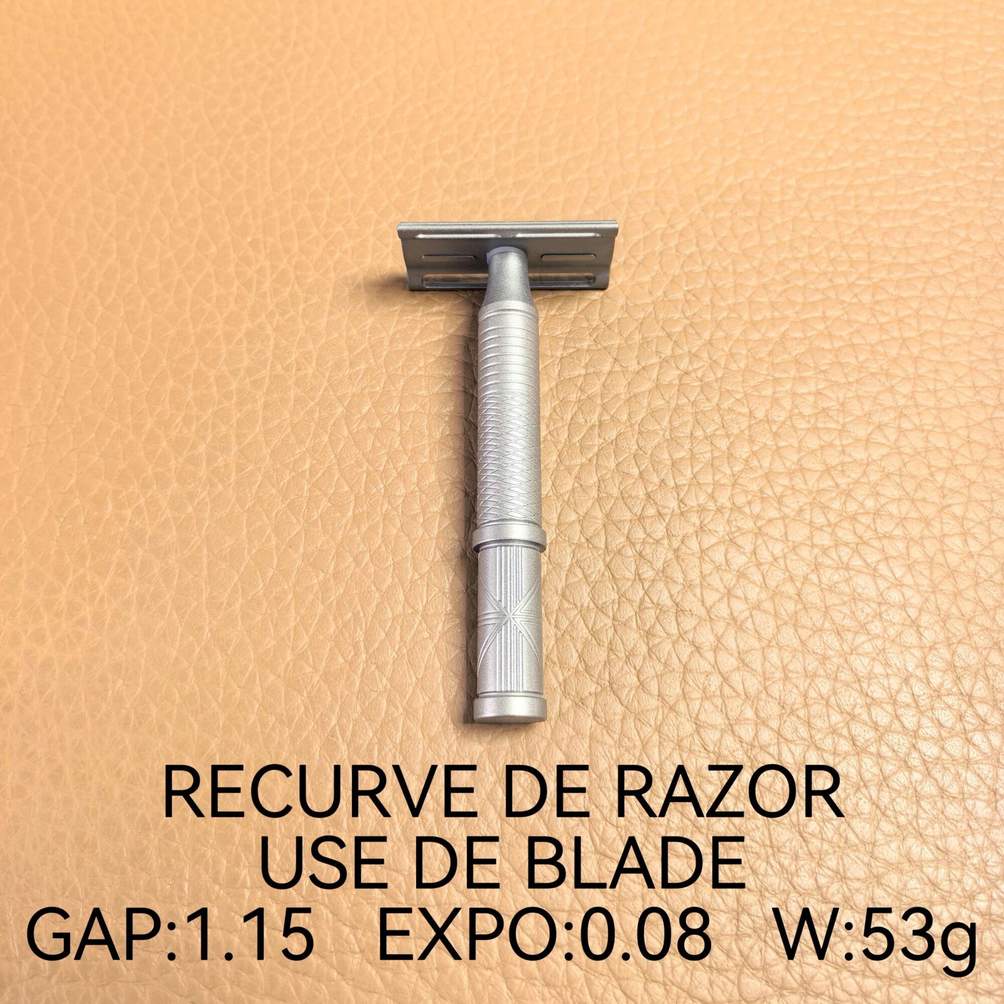 Бритва Recurve de Razor, Use de Blade, Gap:1.15, Expo:0.08, W:53g, dominator