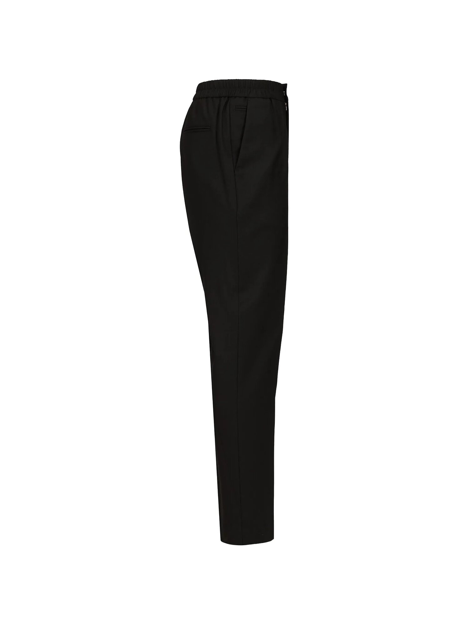 Брюки Paul Smith Elasticated-waist wool trousers, размер 32, черный — фото 1
