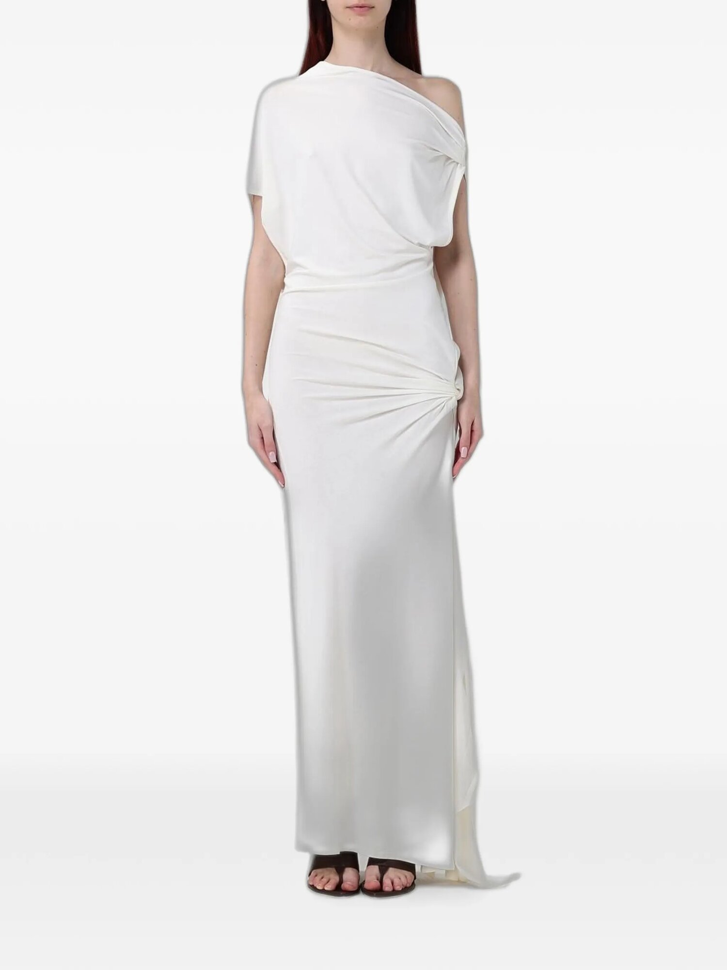 Платье Asymmetric draped dress