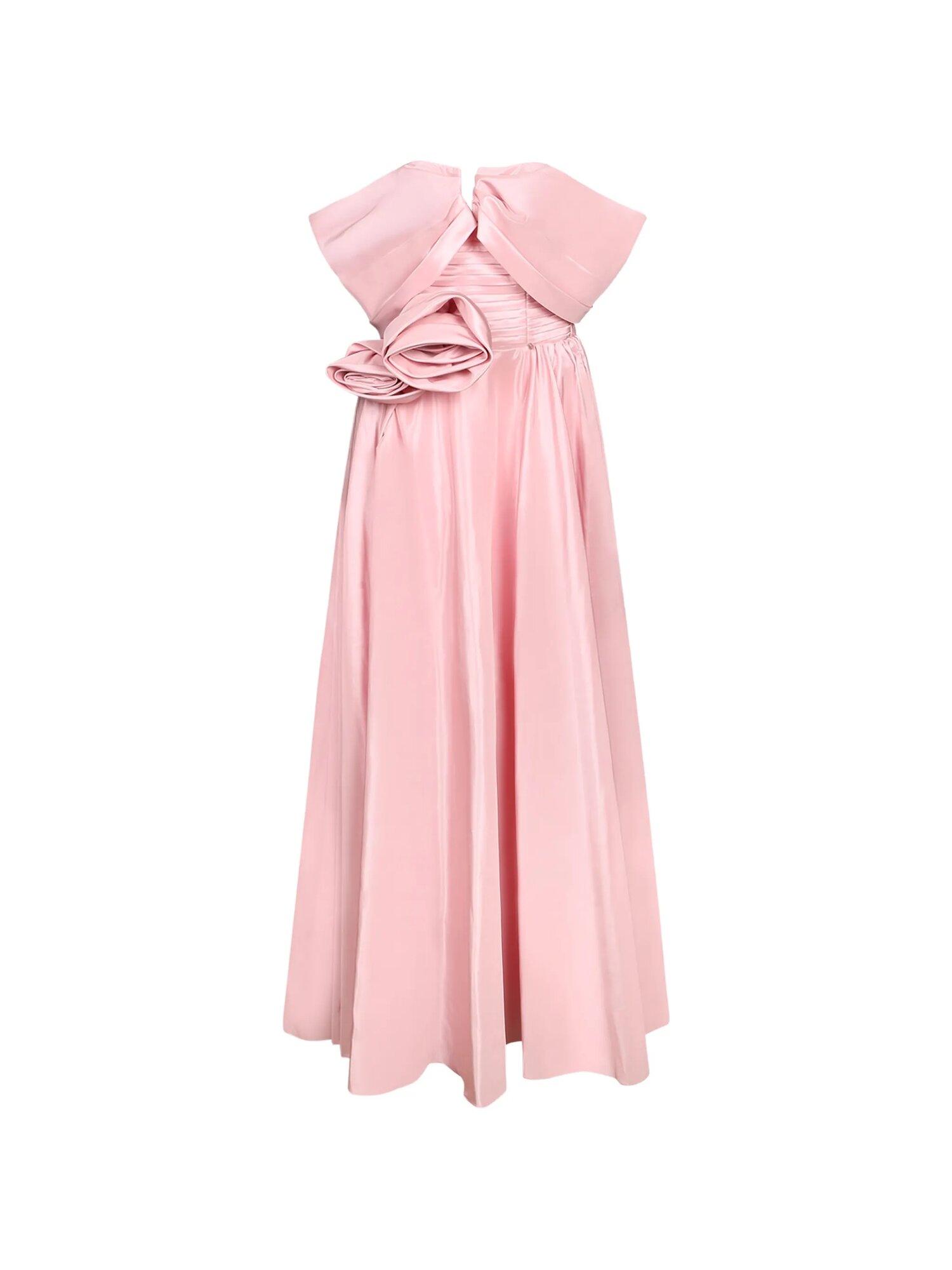 Платье Maxi floral-detail lace-up dress