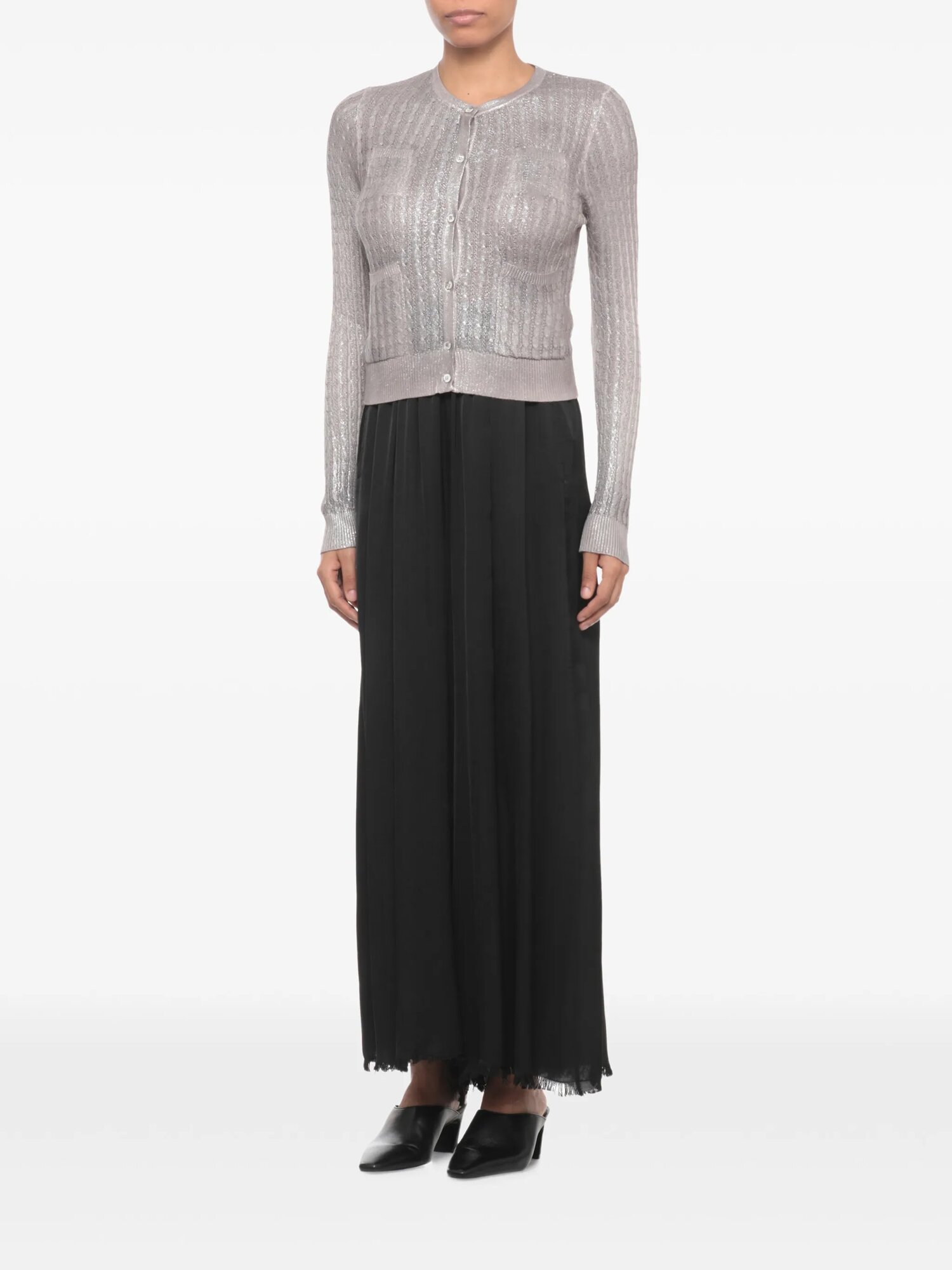 Кардиган Avant Toi Cable-knit cardigan, размер 42 — фото 1