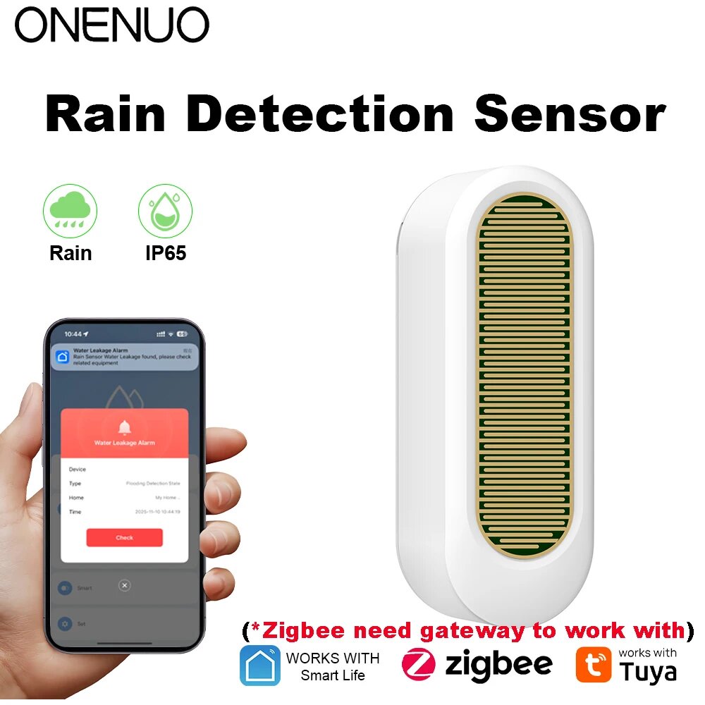 Датчик дождя ONENUO 881WZ/881WT Zigbee White