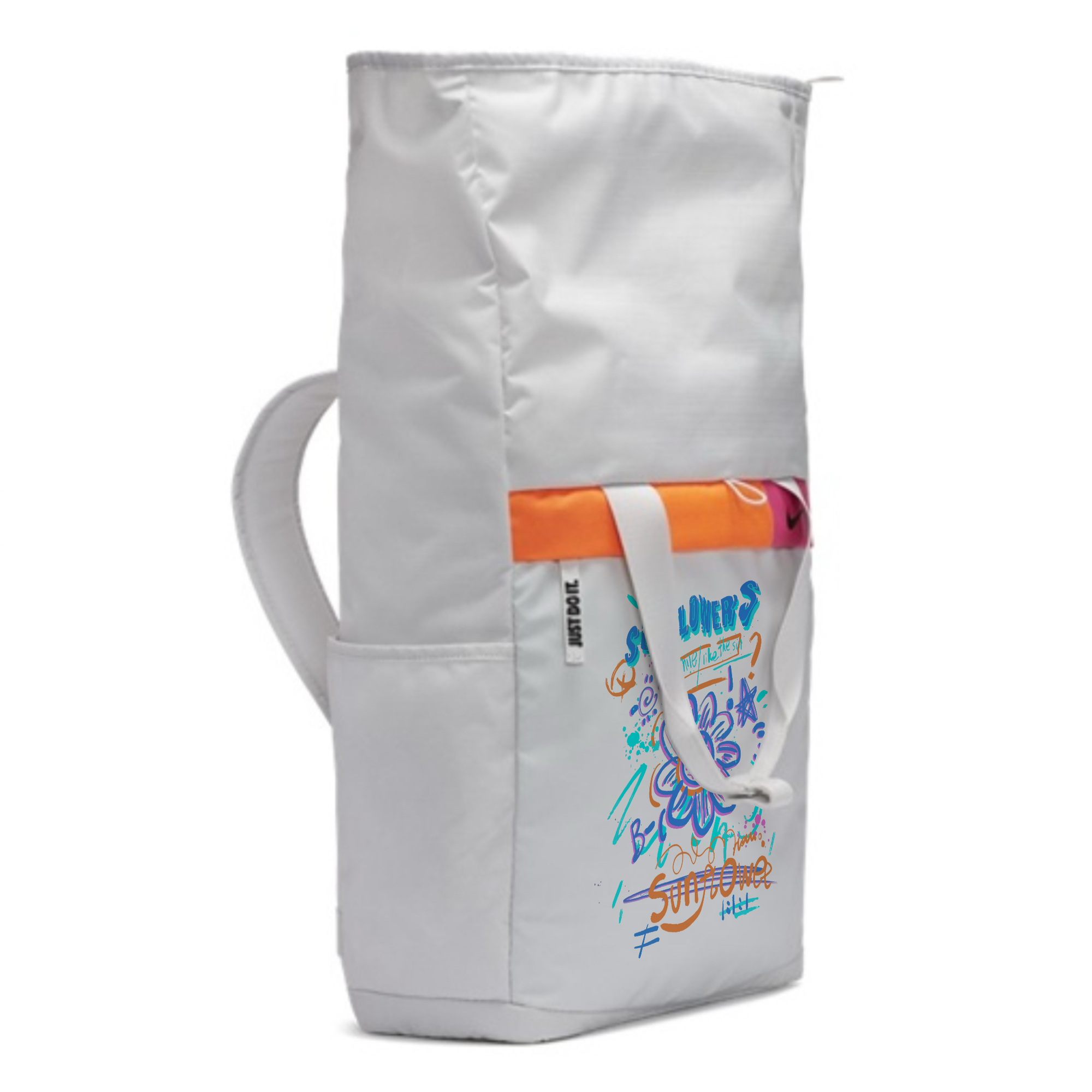 Рюкзак унисекс Nike Fabric Backpack, Light Silver Gray