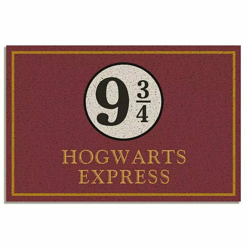 Коврик для двери Harry Potter Гриффиндор 40х60 см, антискользящий, из прочного материала