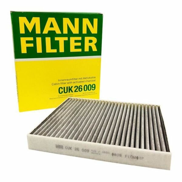 MANN FILTER Фильтр салонный арт. CUK26009, 1 шт.