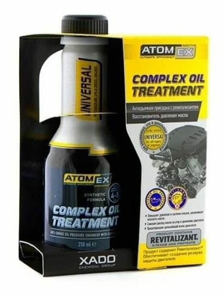 XADO Антидымная присадка в моторное масло Complex Oil Treatment
