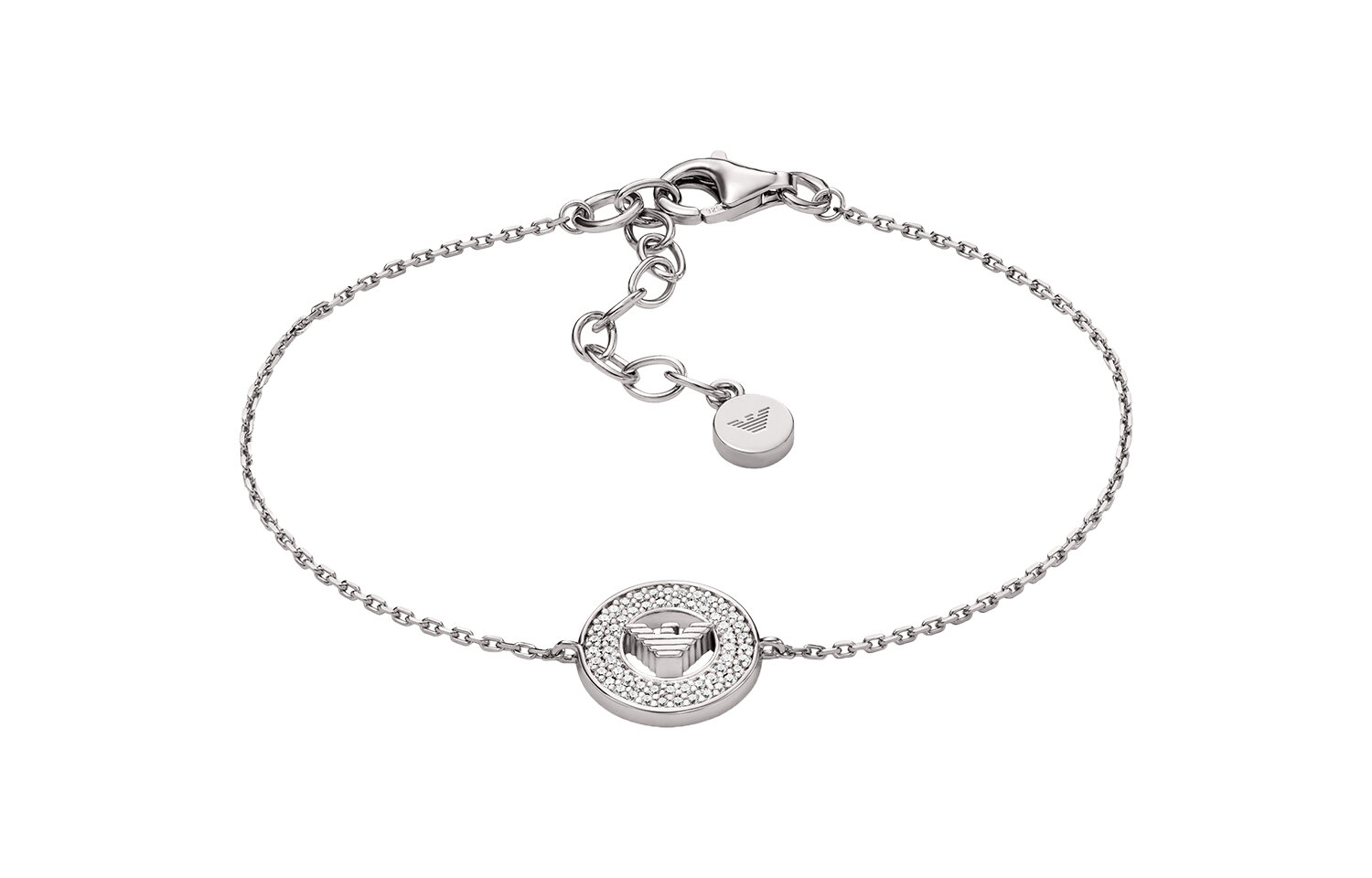 Слейв-браслет, Swarovski Zirconia