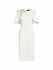 Платье Jenny Packham Juniper dress, размер 8, белый