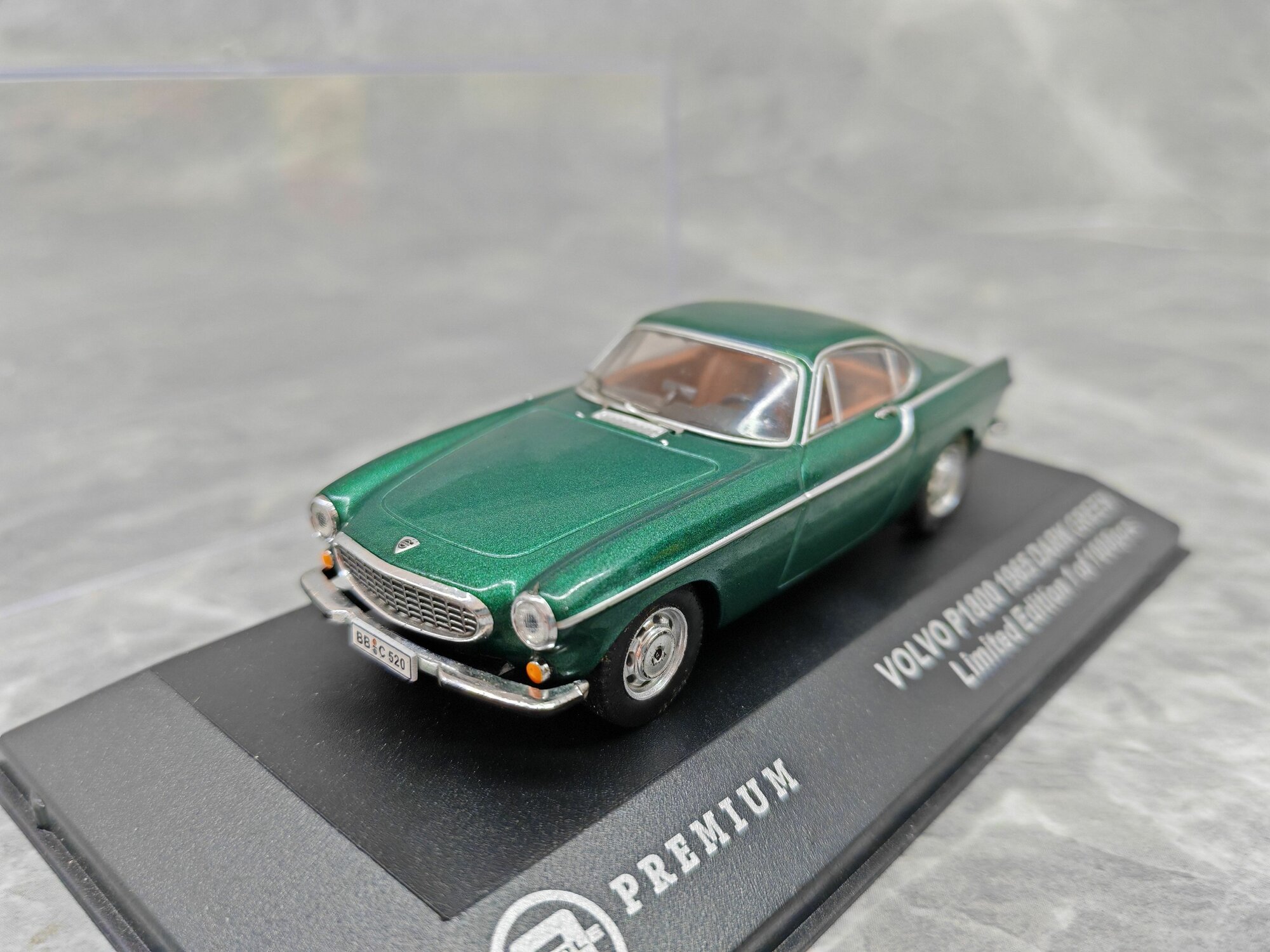 PREMIUM 1/43 VOLVO P1800 1965 Коллекционная модель автомобиля из литого под давлением металла