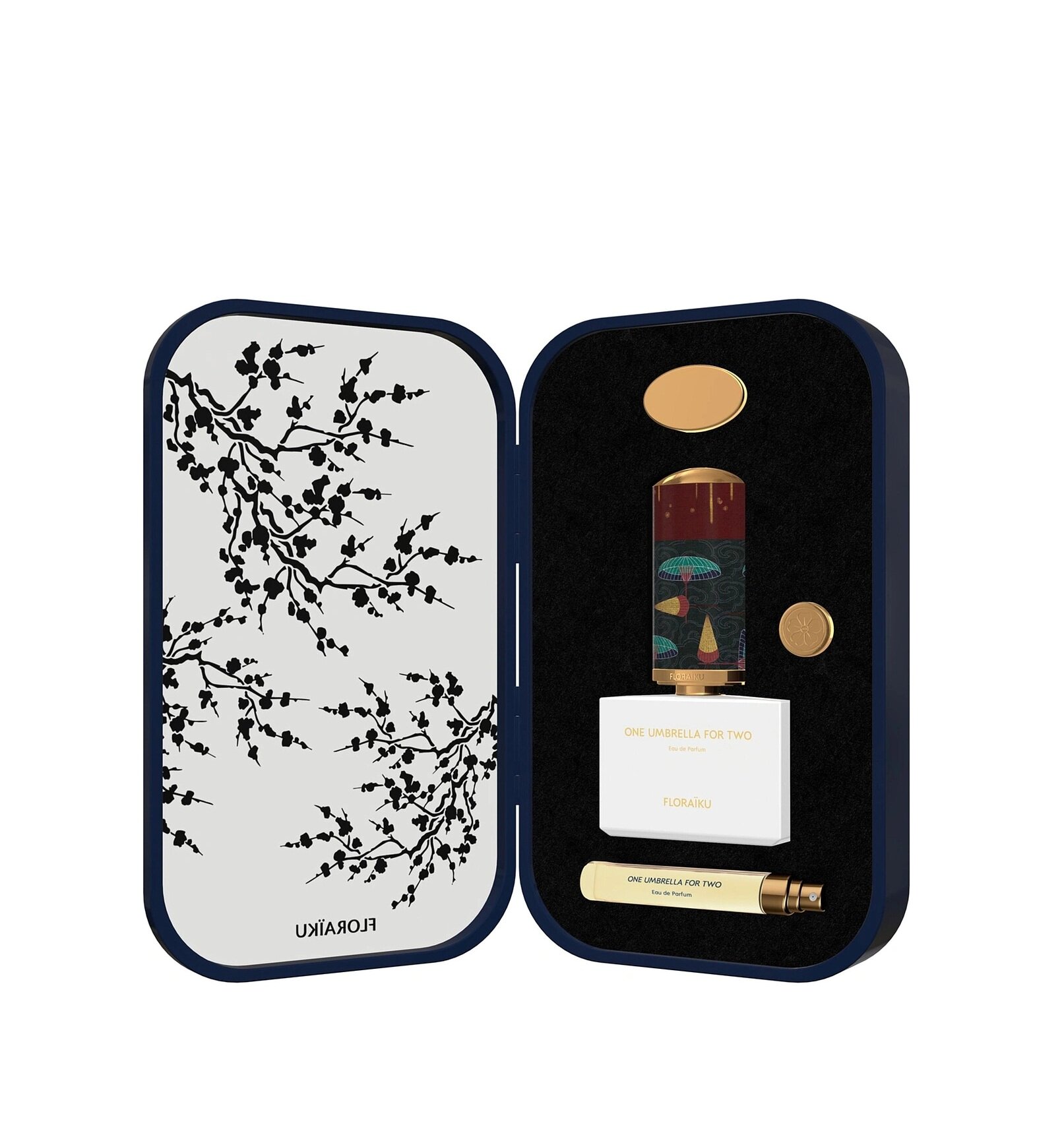 Floraiku One Umbrella for Two set 50 мл +10 мл парфюмерная вода унисекс, фруктовые, фужерные, гурманские