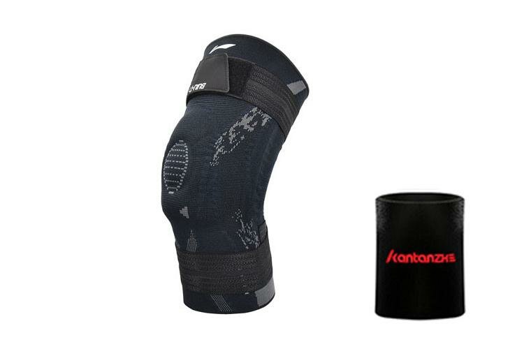 Наколенники унисекс Li Ning Polyester Polyamide Elastane, XL EU