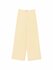 Брюки Carla G. Pressed-crease palazzo pants, размер 40, светло-желтый