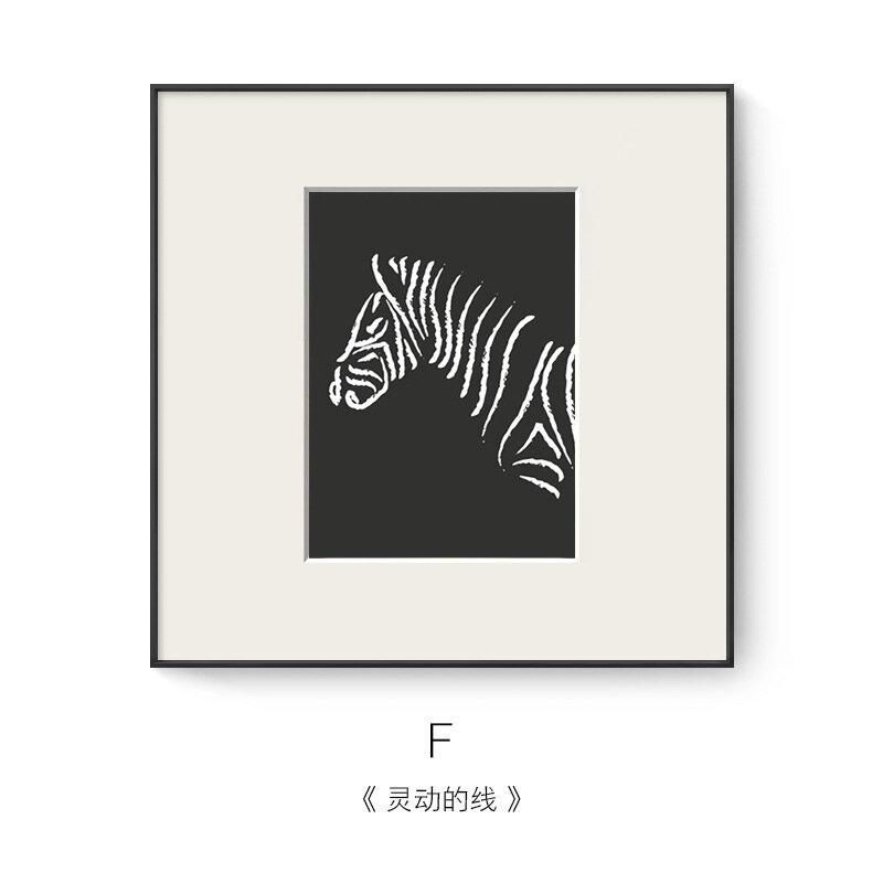 Современная настенная картина Design F, 40x40 см с алюминиевой рамкой, картоном и акриловым стеклом для спальни